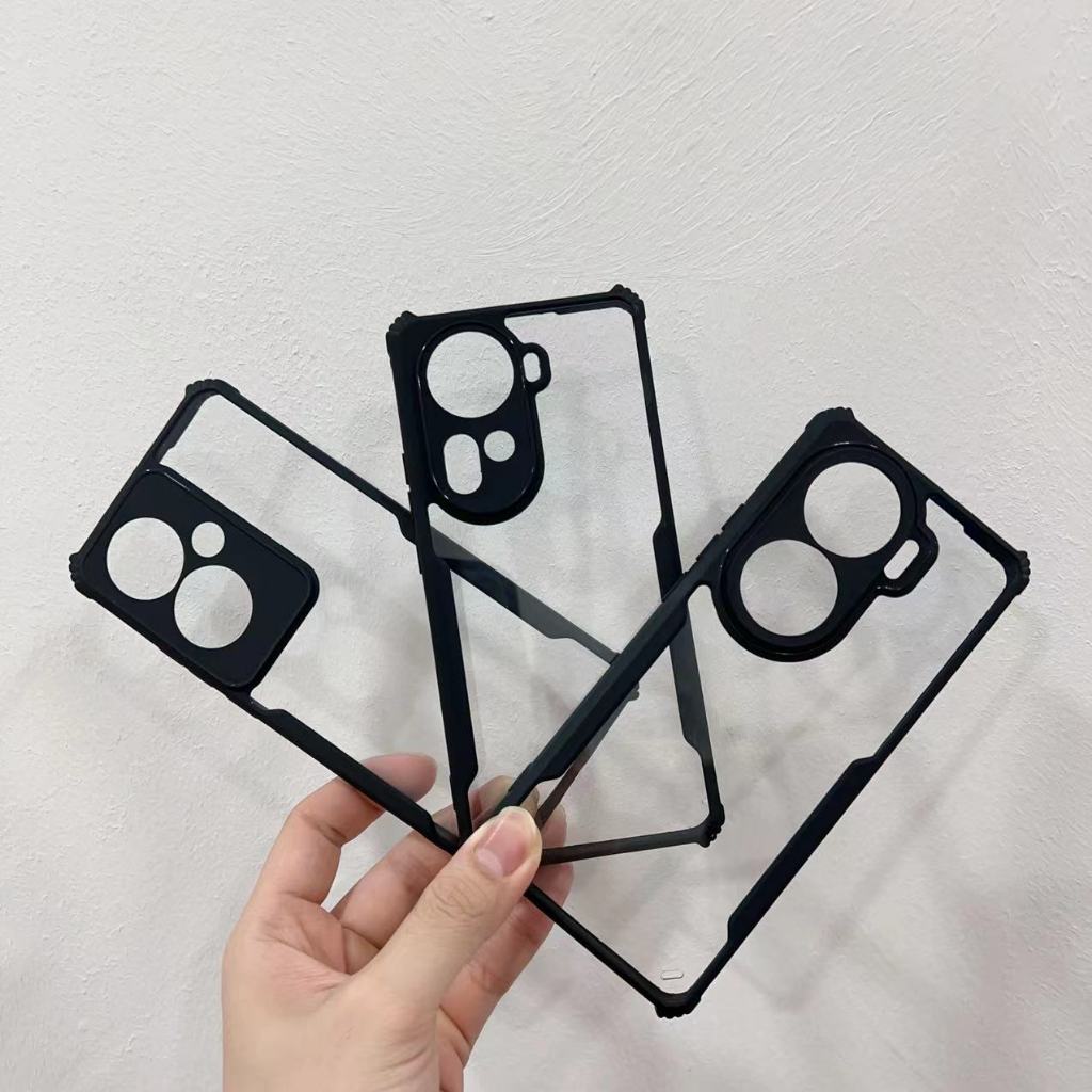 OPPO RENO 11F 5G/RENO 11 5G/RENO 11 PRO 5G Transparent Acrylic Bumper ...