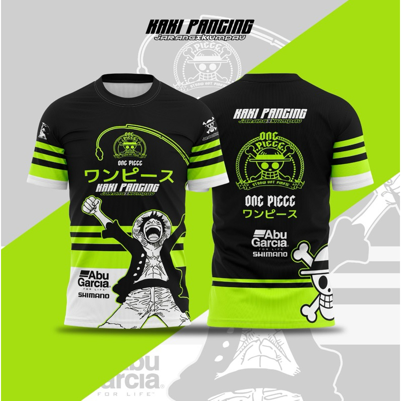 Kaki Pancing X One Piece Sublimation Tshirt | Baju Kaki Pancing X One ...