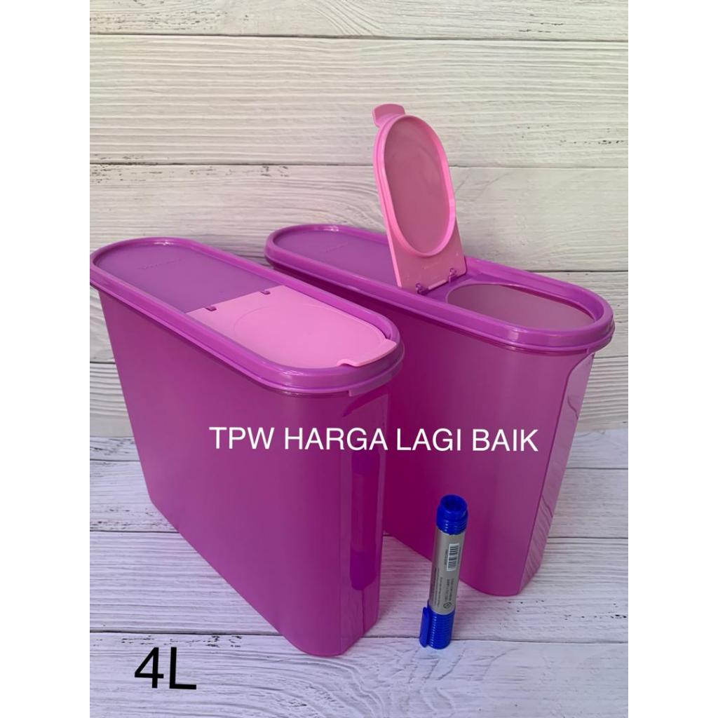 Tupperware Super Oval with Pour Seal / Super Crispy Storer 4L (1pc ...