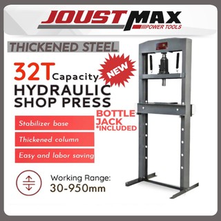 Upgraded Thickness 32Ton Heavy Duty Hydraulic Shop Press Machine Car ...