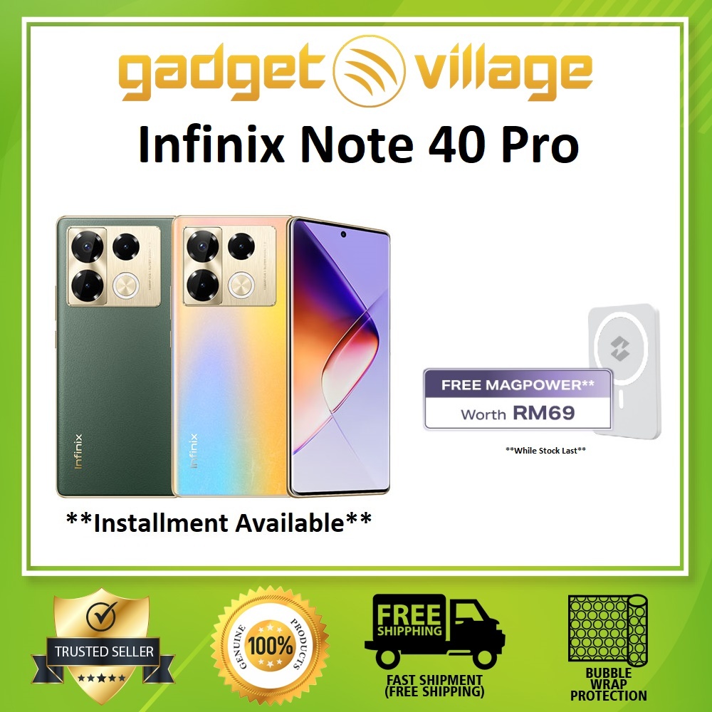 Infinix Note 40 Pro / Note 40x 256gb/8gb 5G Smartphone - Official 1 ...