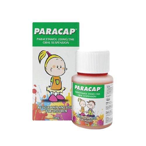 PARACAP PARACETAMOL ORANGE (250MG/5ML) 60ML | Shopee Malaysia