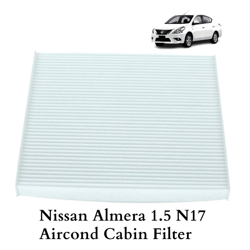 (Buy 10 Free 1) Nissan Almera N17 Air Cond Cabin Filter (27277-1HA0A ...