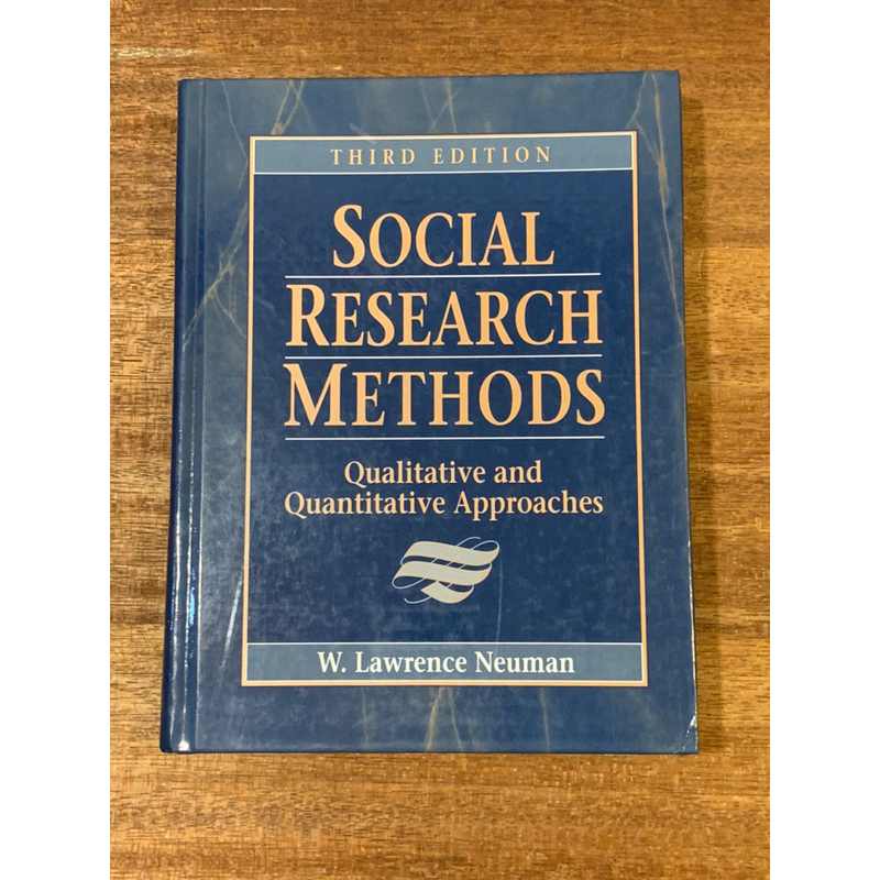 SOCIAL RESEARCH METHODS Qualitative and Quantitative Approaches by W ...