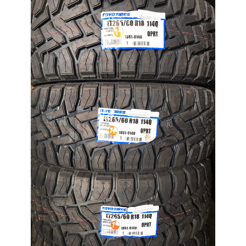 265/60R18 265 60 18 TOYO OPRT JAPAN TYRE Car tyre tire kereta tayar Wheel Rim 18 inch | Shopee ...