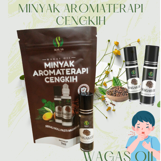 🔆 WAGAS OIL MINYAK CENGKIH * ARAI OIL * IKHLAS OIL (7ml) | RAED MINYAK ...