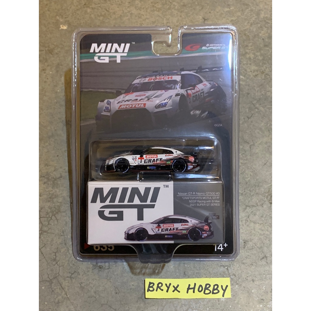 TSM Models Mini GT Japan Exc 2021 Super GT Nissan GT-R Nismo GT500 #3 ...