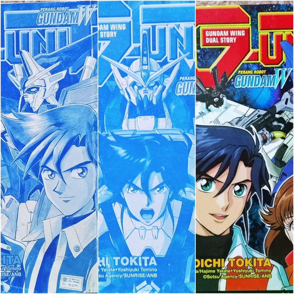 PRELOVED 』Komik Gundam Wing Dual Story: G-Unit 1-3 TAMAT (Chuang Yi ...