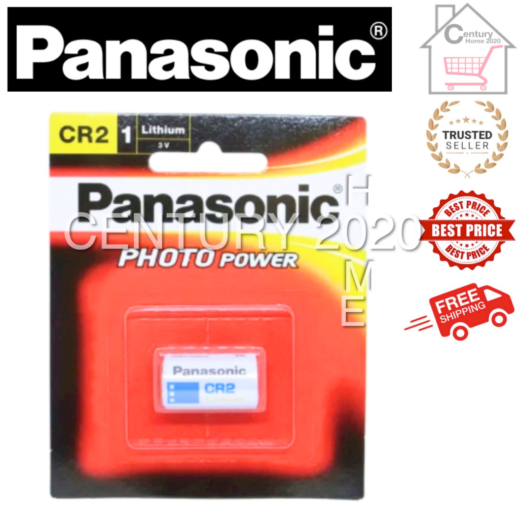 PANASONIC CR2 Lithium Battery 3V Batteries | Shopee Malaysia