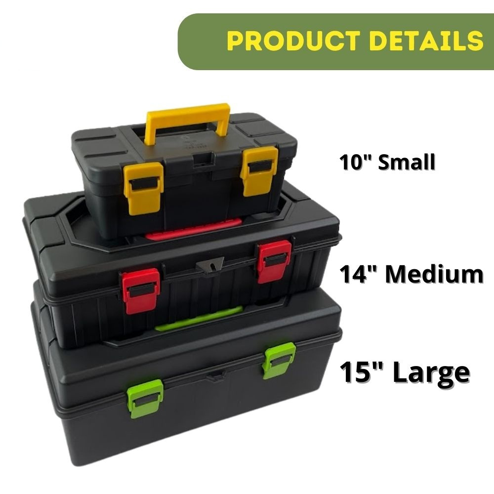 ToolBox Plastic Tool Box Set Spanar Box Plastic Storage Toll Box Fishing Box Bekas Tool Kotak ...