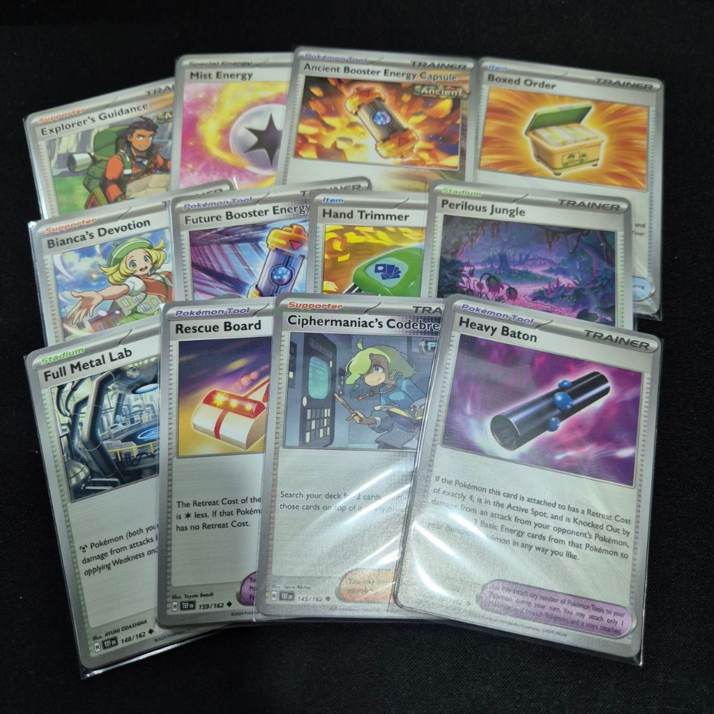 Pokemon TCG SV05 Temporal Forces TEF Trainers NA Explorer's Guidance Rescue Board - POCKET ...