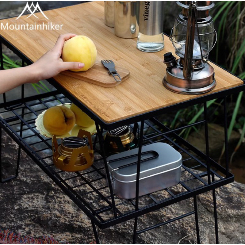 Mountainhiker Multipurpose Camping Stacking Steel Storage Rack Foldable ...