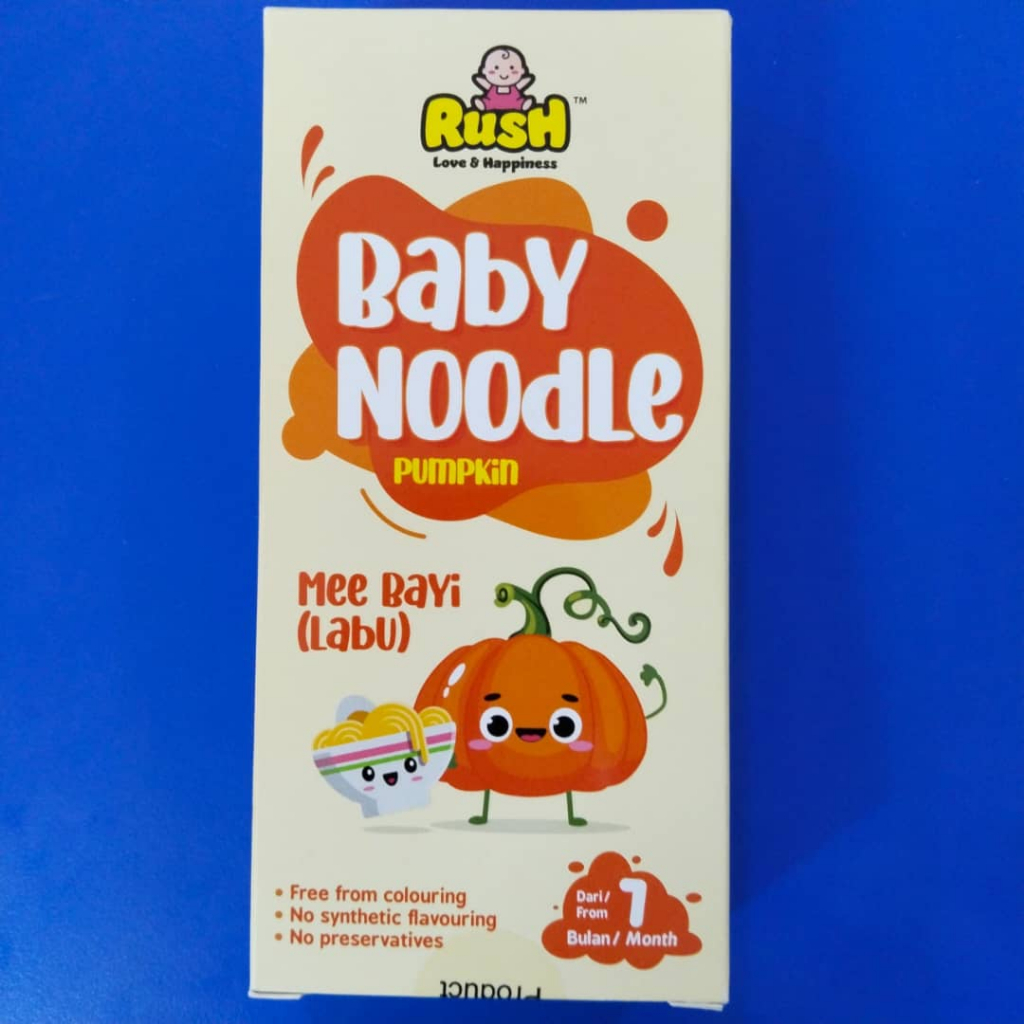 RUSH BABY NOODLE PUMPKIN MEE BAYI LABU UNTUK BAYI 7 BULAN DAN KE ATAS ...