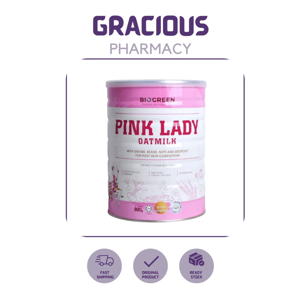 BIOGREEN PINK LADY OATMILK 800G | Shopee Malaysia