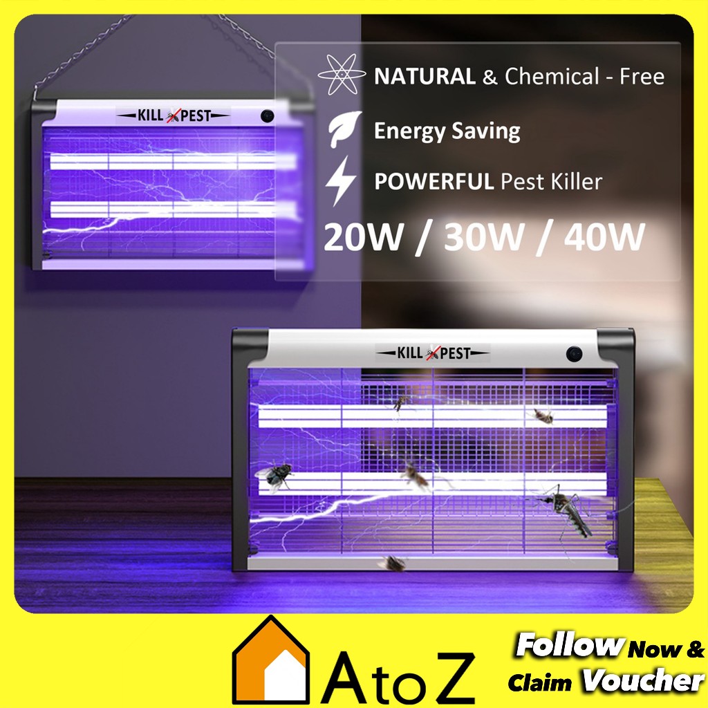 Pest Electric Mosquito Killer Lamp 20W 30W 40W Flies Insect Killer ...