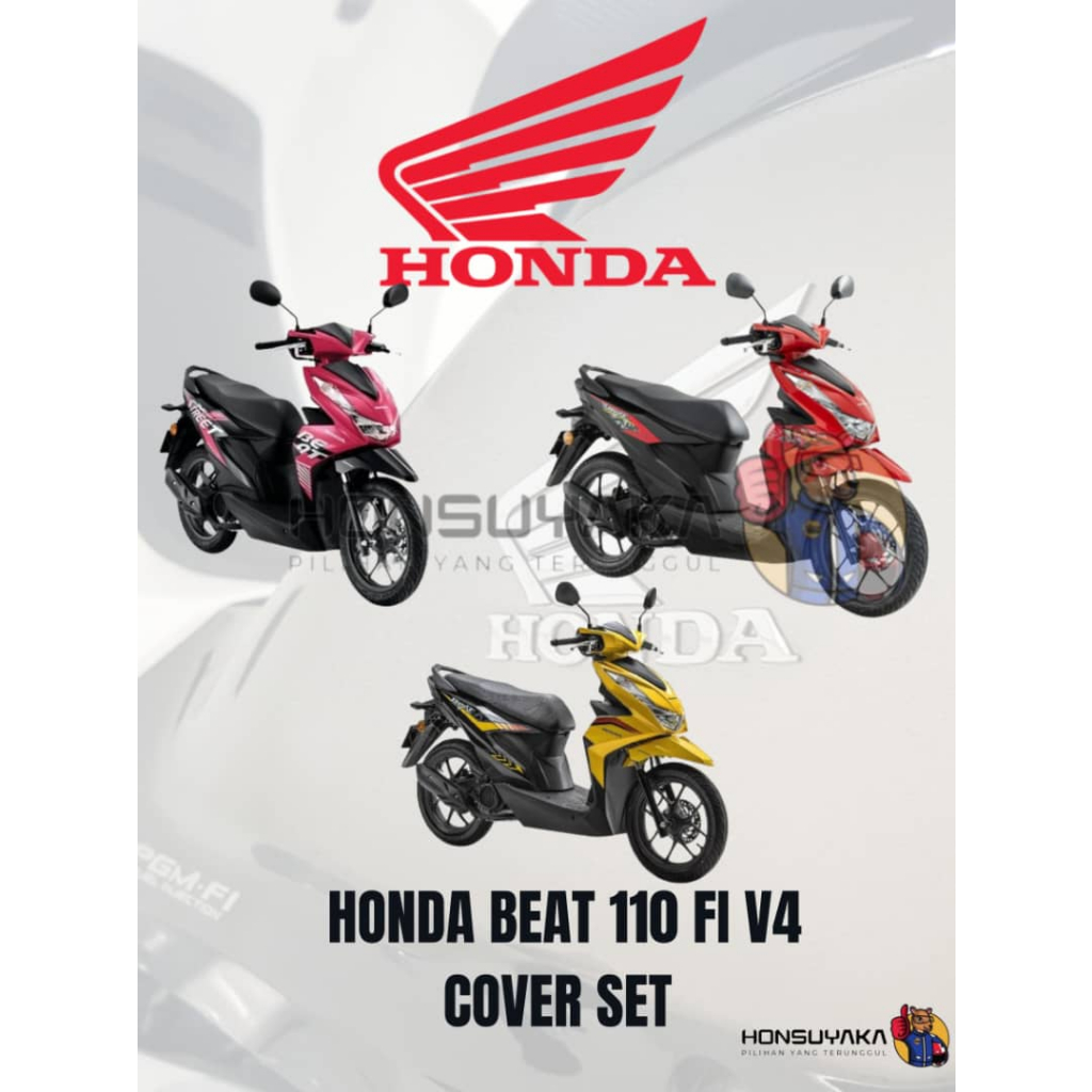 COVER SET FOR HONDA BEAT 110 FI V4 ORIGINAL BSH | Shopee Malaysia
