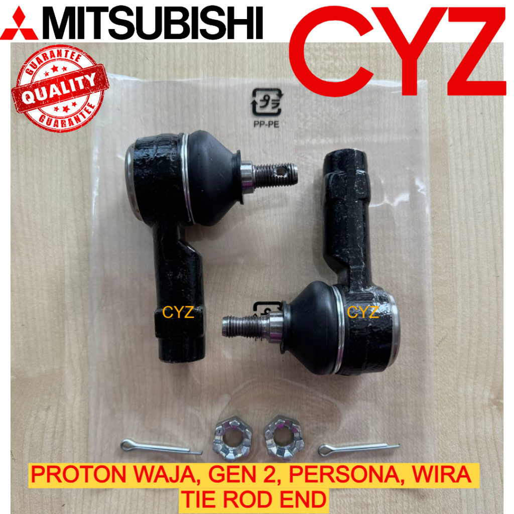 (1 Pair) Tie Rod End Proton WIRA, WAJA, GEN 2, PERSONA, SATRIA, SATRIA ...