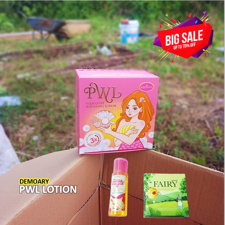 PWL LOTION LIMITED 100g 50g - NISJUEWIN MERMAID FORMULA LEBIH KESAN ...