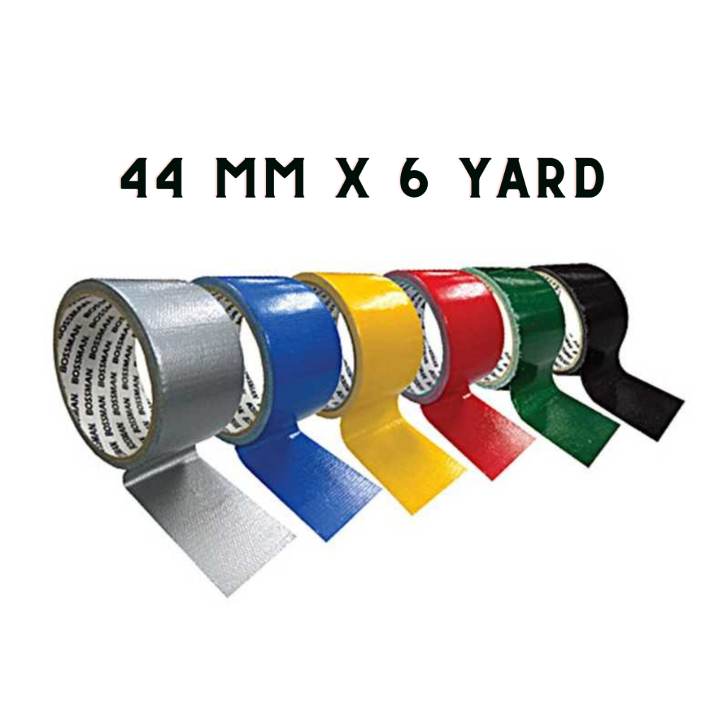 Aneka Cloth Tape 48mm x 6y Binding Cloth Tape Duct Tape (1pcs) | Shopee ...