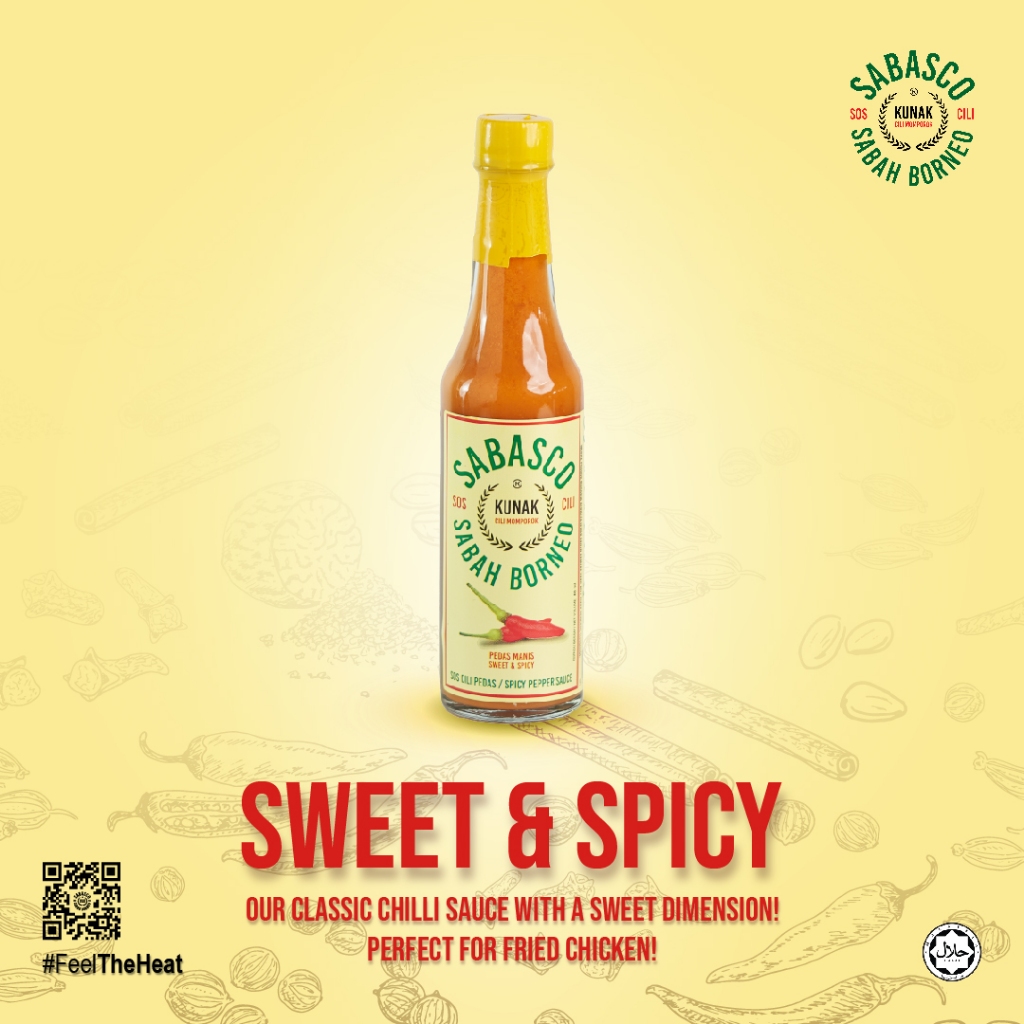 Sabacco Sabah Chilli Sauce - Momporok Chilli, Kunak (Sweet & Spicy ...