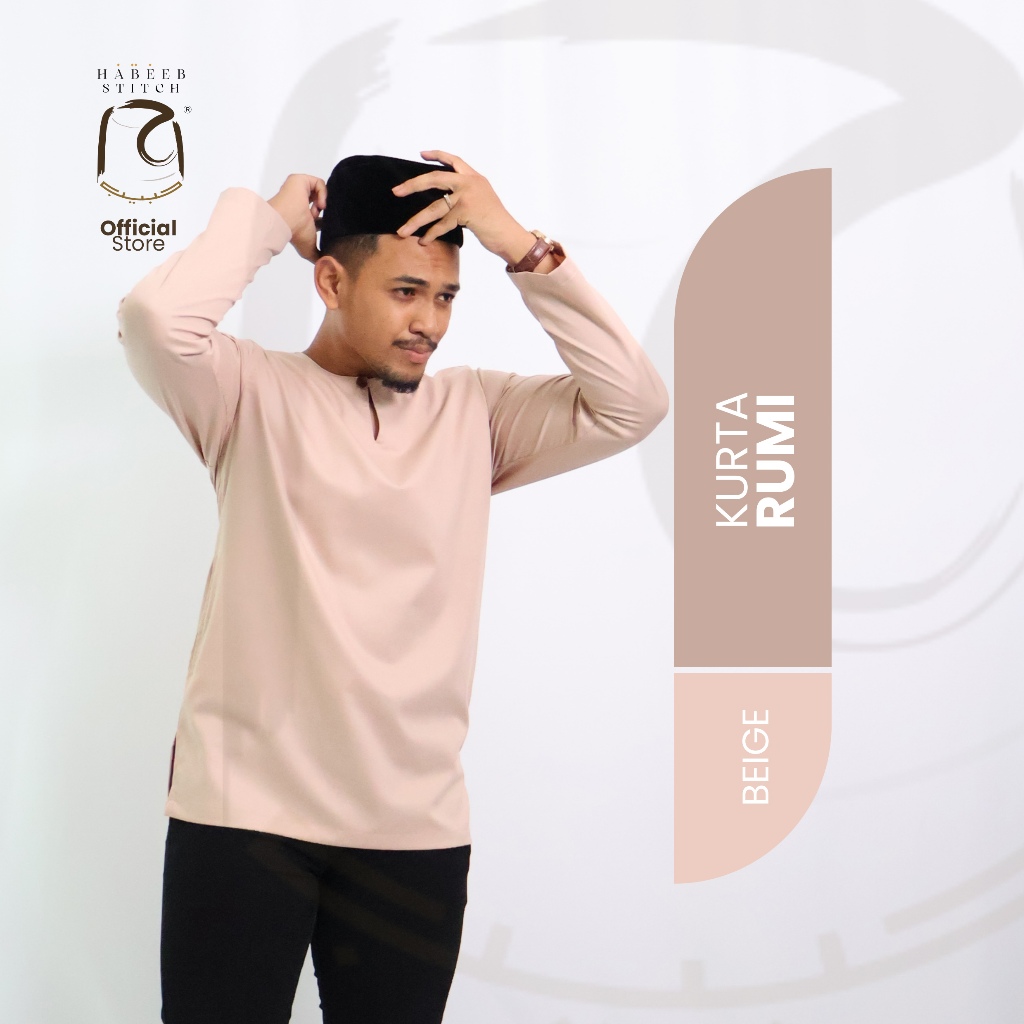 Kurta Rumi by Habeeb Stitch Exclusive - Extra Size | Shopee Malaysia
