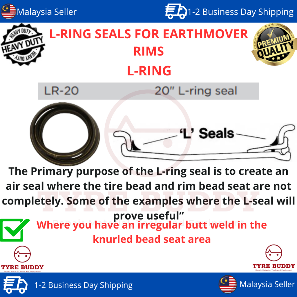 L-RING - 20 EARTHMOVER RIMS 2PCS/SET, HEAVY DUTY, LORRY, TRUCK ...