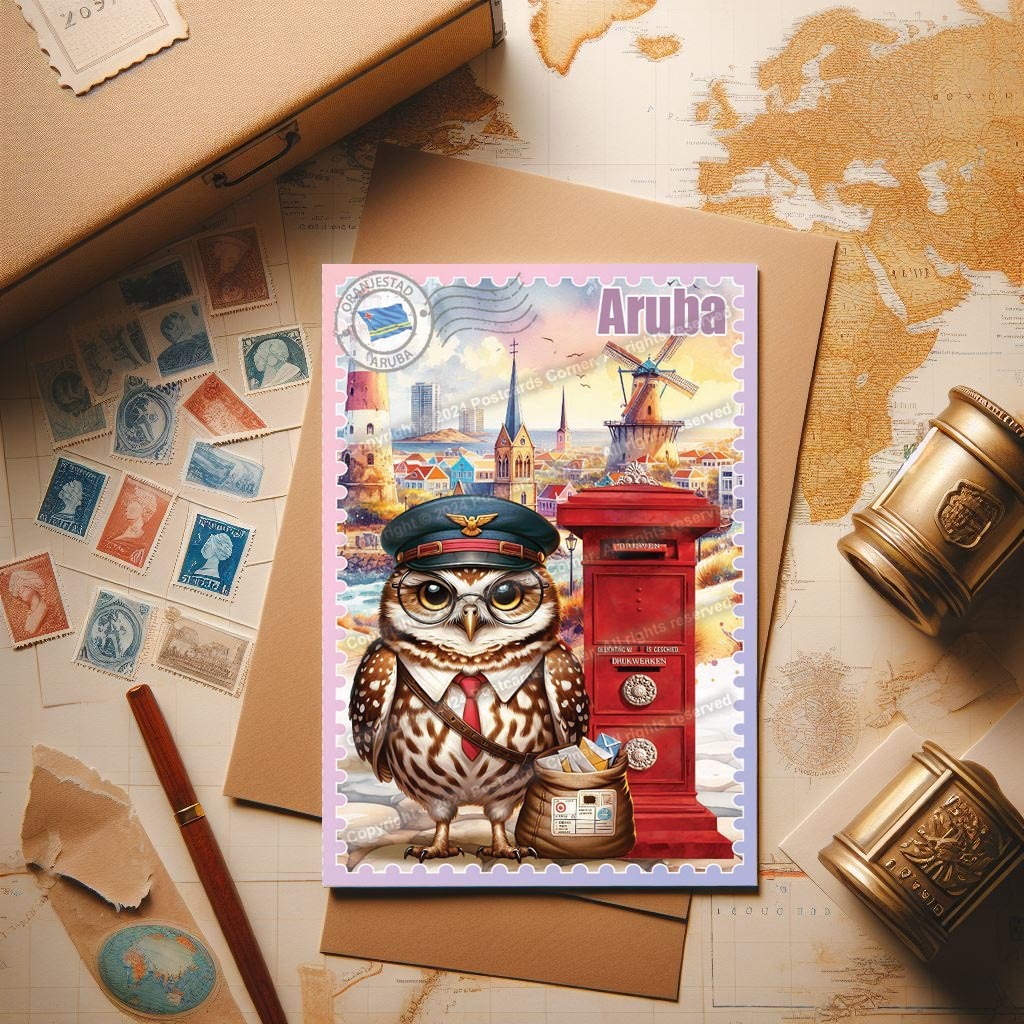 WonderPost Series 2 - Aruba 世界奇妙邮筒系列2-阿鲁巴 | Shopee Malaysia