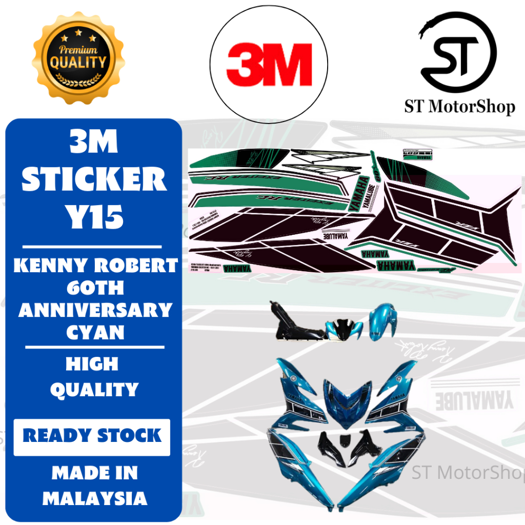 Sticker Cover Set Y15 YAMAHA Y15zr Coverset Stripe Y15 Body Cover Kenny ...