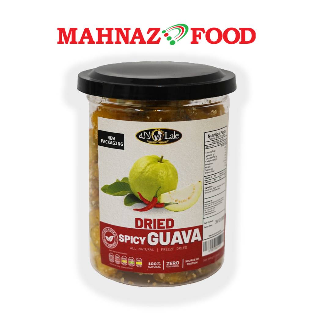 MAHNAZ Food Lale Dried Spicy Guava With Chili Natural (340g) | Shopee ...