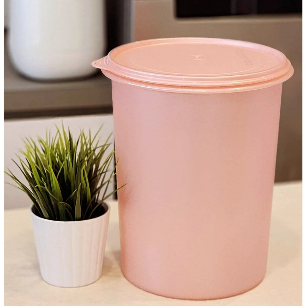 7 Warna X Tupperware TALL CANISTER 1 X10L (normal canister) Purple Tall ...