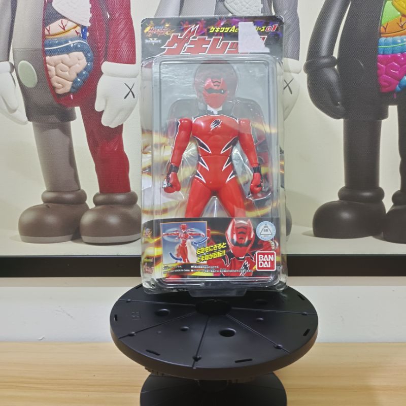 2007 Bandai Power Rangers Jungle Fury Juken Sentai Gekiranger Geki Red ...