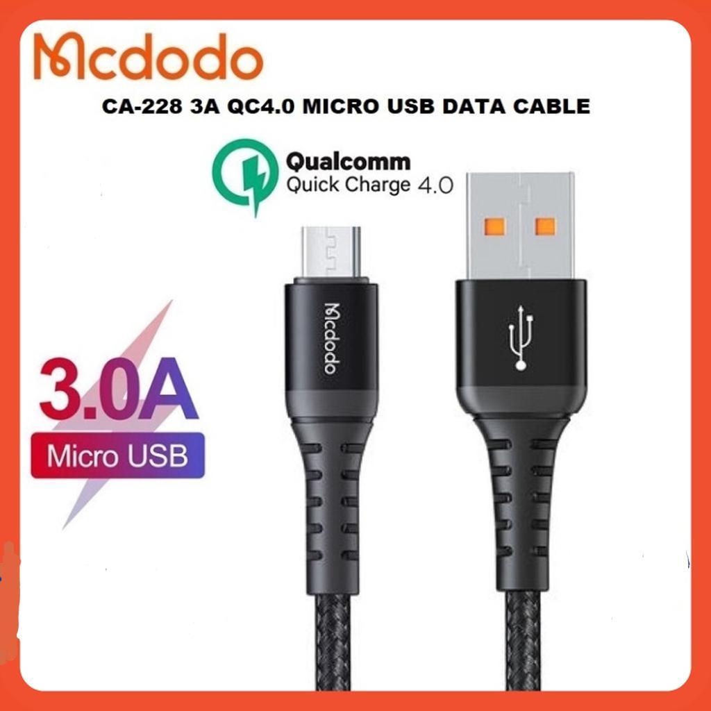 MCDODO CA-7410 Auto Power Off USB Data Cable 3A Super Fast Quick Charging LED Indicator | Shopee ...