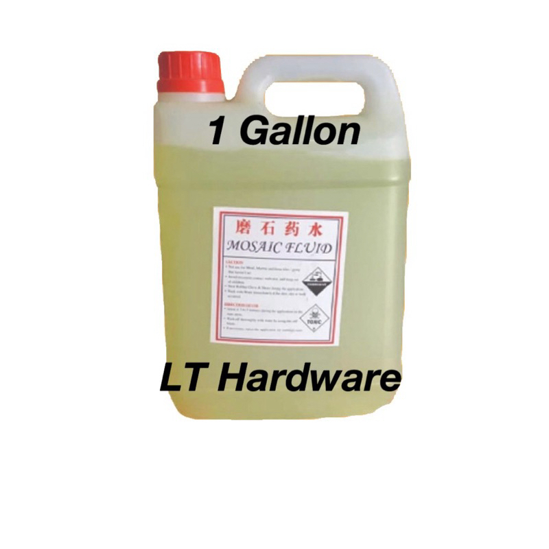 (1GALLON) MOSAIC CLEANER TILE CLEANER ASID CUCI CEMENT 瓷砖强水 TILE ACID ...