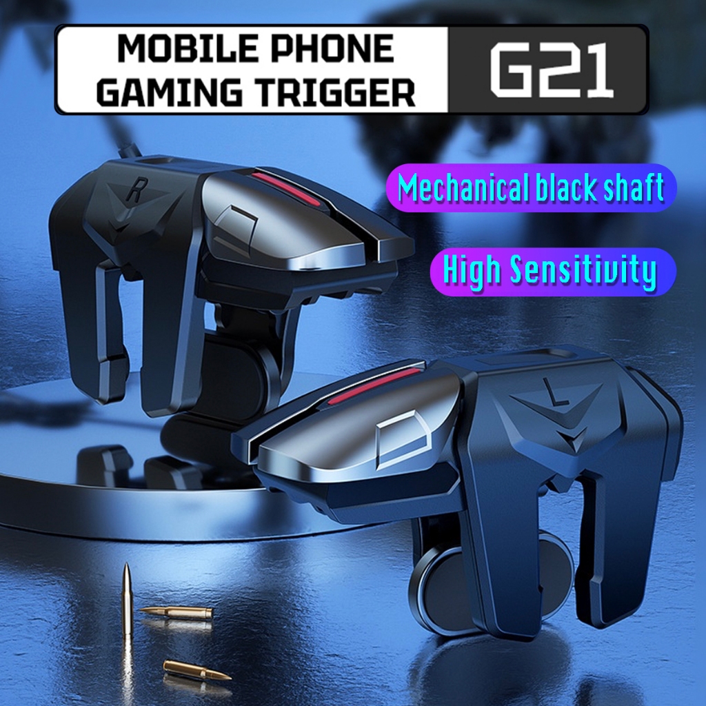 Mobile Phone Game Controller PUBG Game Triggers Joystick Mobile Shooting Games Shortcut Key ...