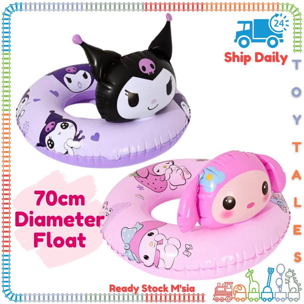 ToyTales 🍭 PELAMPUNG BUDAK Swimming Float [ Kuromi & Melody ] Sanrio ...