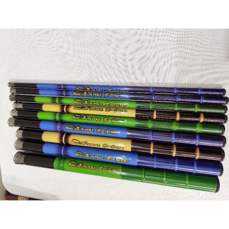 Telescopic Rod pole puyu joran puyu MUMUJURI Fiberglass pancing puyu ...
