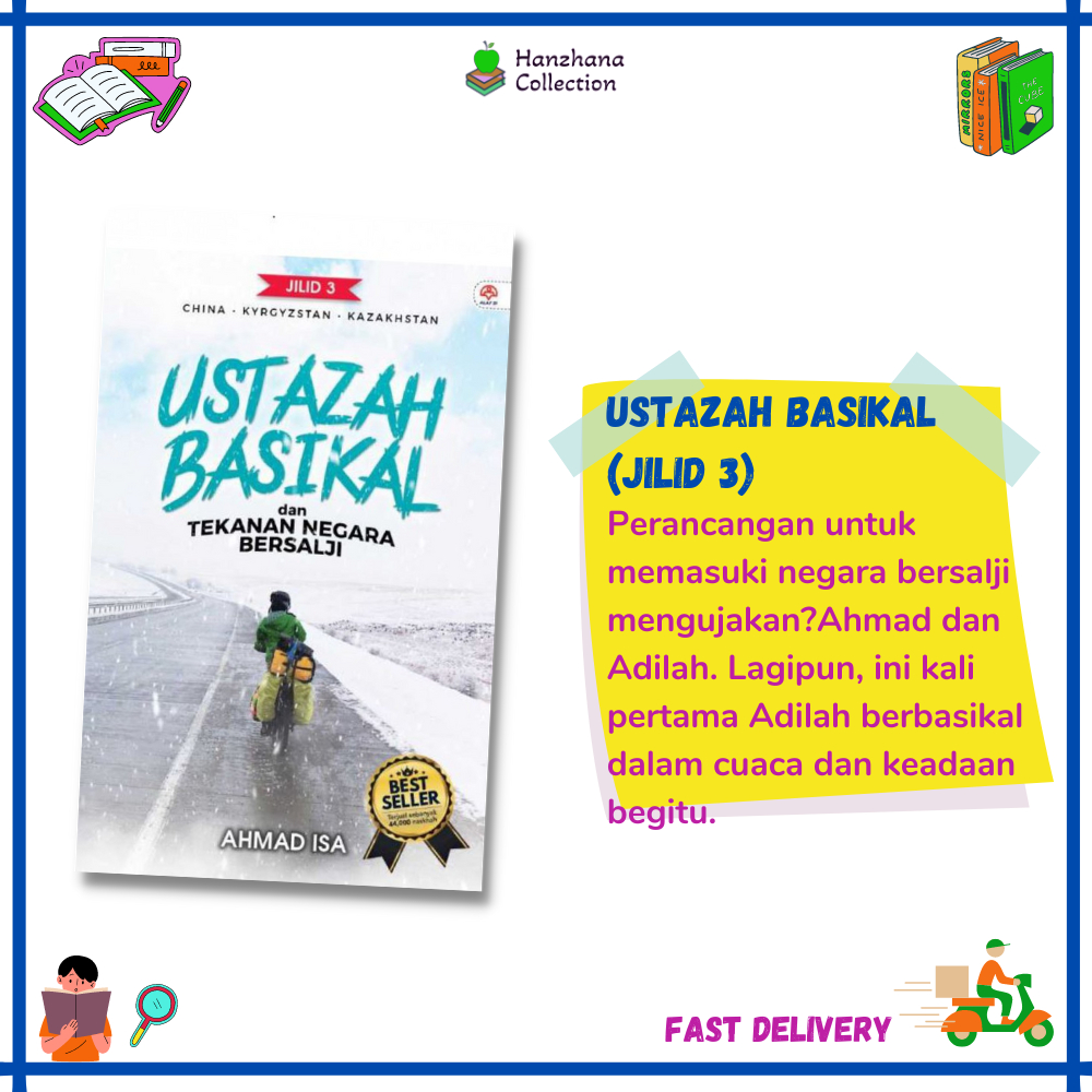Buku Ustazah Basikal ( Jilid 3 ) by Ahmad Isa | Shopee Malaysia