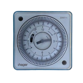 Hager EHN711 (NEW MODEL) / Q24TH 24hrs Analog Time Timer switch 100% Authentic product | Shopee ...