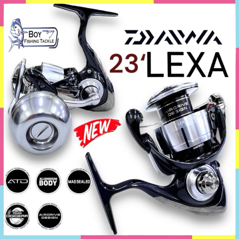 2023 NEW DAIWA LEXA SPINNING REEL FISHING REEL LEXA LT ARK | Shopee ...
