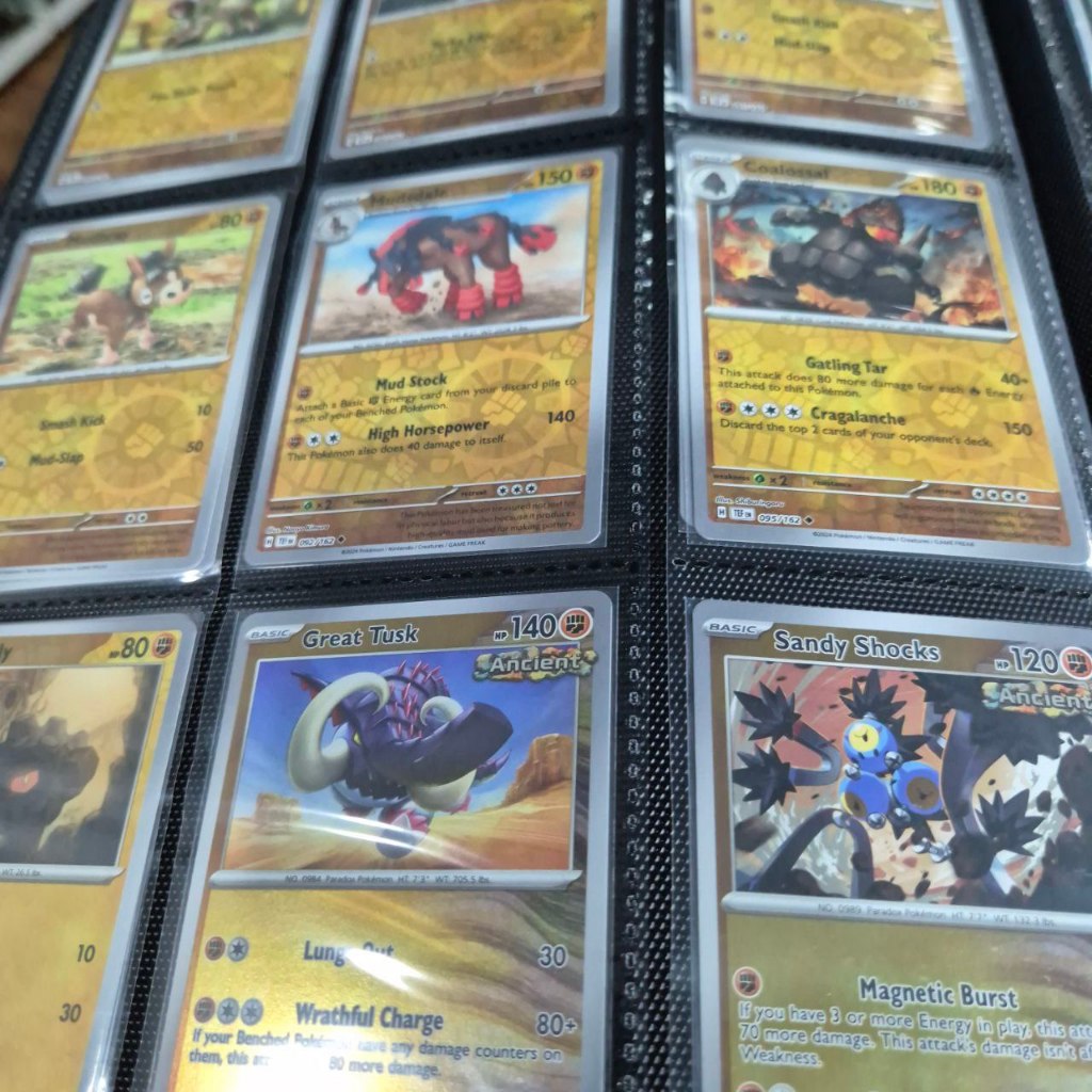 Pokemon TCG SV05 Temporal Forces TEF Fighting Type Reverse Holo Singles ...