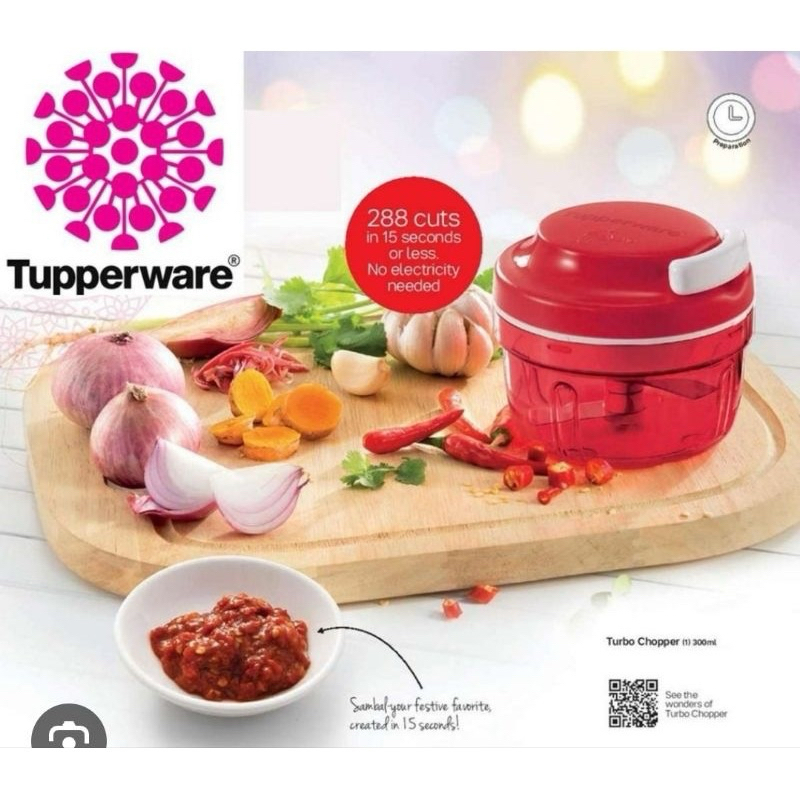 Turbo / Supersonic Chopper Tupperware | Shopee Malaysia