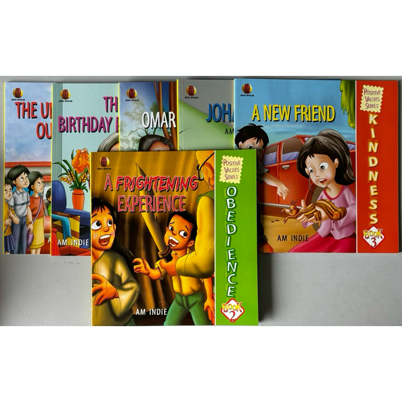 Library set : Positive values series (6 books) | Shopee Malaysia