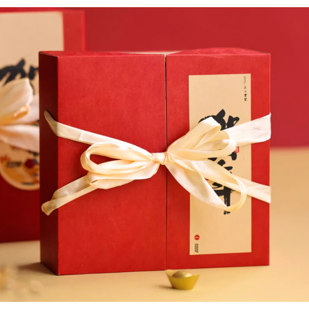 新年礼盒包装 红色礼盒 包装盒 CNY Box Packaging Red Box | Shopee Malaysia