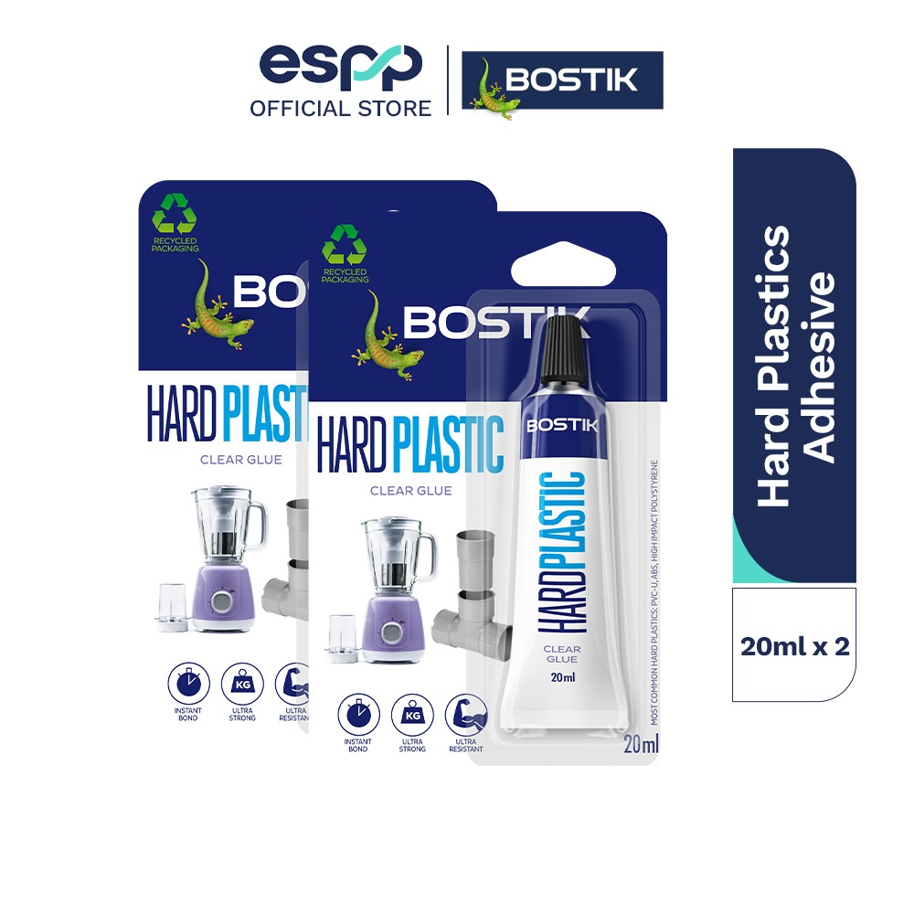 Bostik Hard Plastics Adhesive (20ml x 2) | Shopee Malaysia
