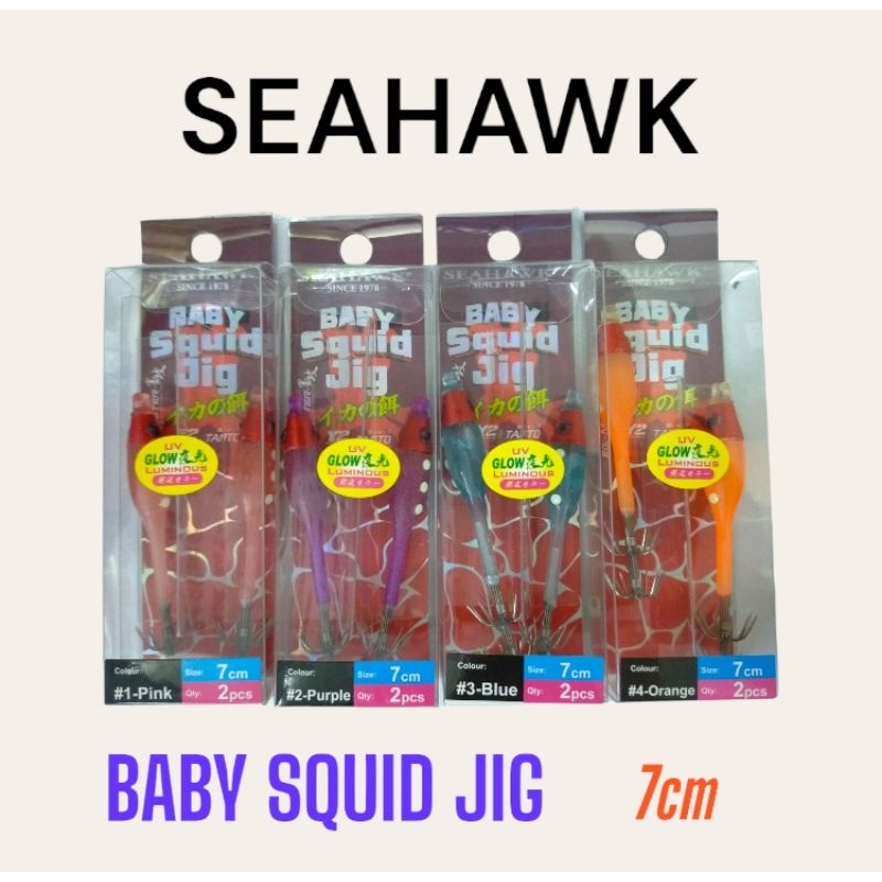 SEAHAWK BABY SQUID / YAMASHITA OPPAI SUTTER UV / SAKANAGIA IKA SQUID ...