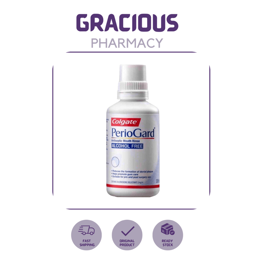 COLGATE PERIOGARD CHLORHEXIDINE MOUTH RINSE 300ML | Shopee Malaysia