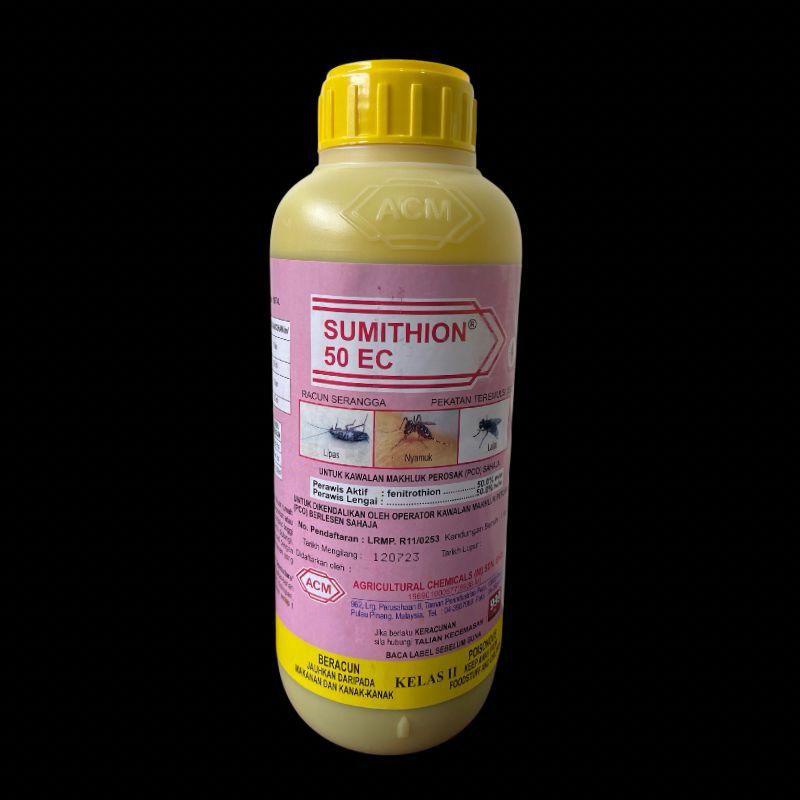 💥PROMOTION💥ACM SUMITHION 50 EC 1 LITER / RACUN NYAMUK DENGGI / RACUN LIPAS / RACUN LALAT ...