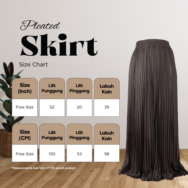 GILDAN Ice Silk Inner Skirt Kain Dalam Kain Sejuk Inner Dress Innerwear ...