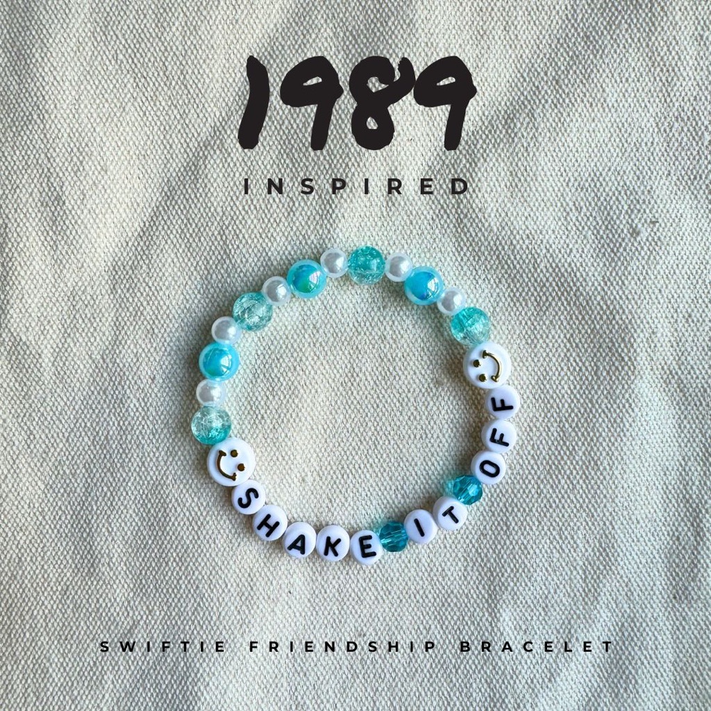 Taylor Swift inspired 1989 Era friendship bracelet for swiftie | Shopee ...