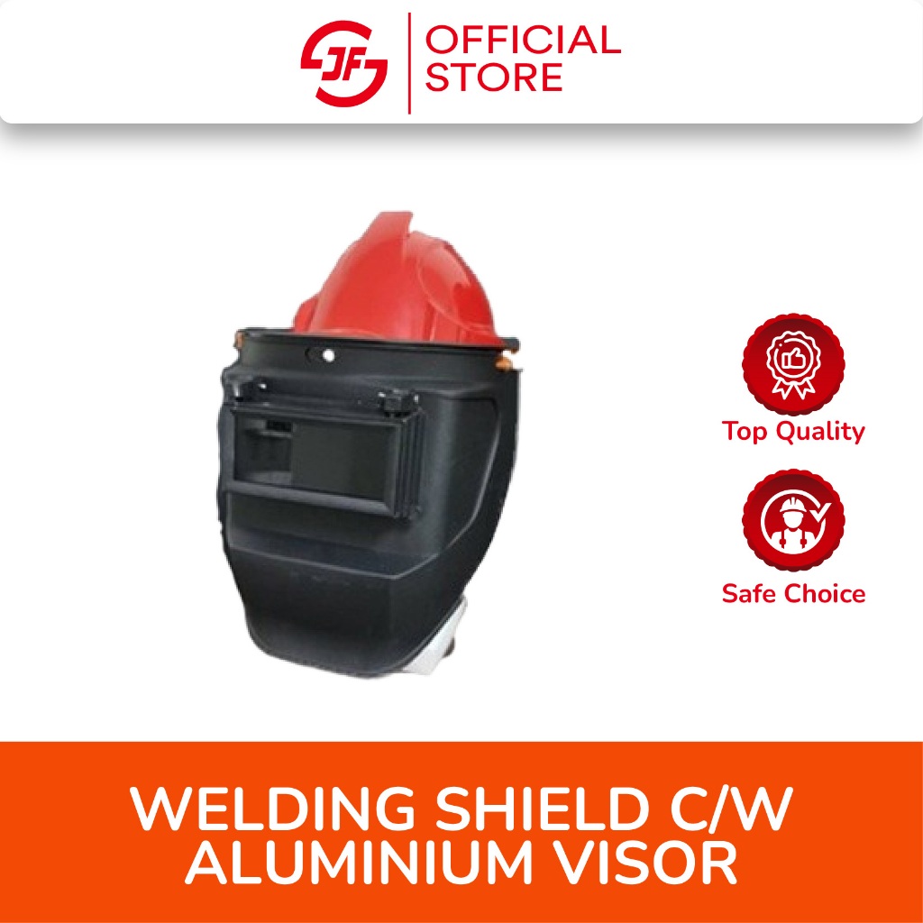 Welding Shield C/W Aluminium Visor Bracket Set Welding Mask Face Shield ...